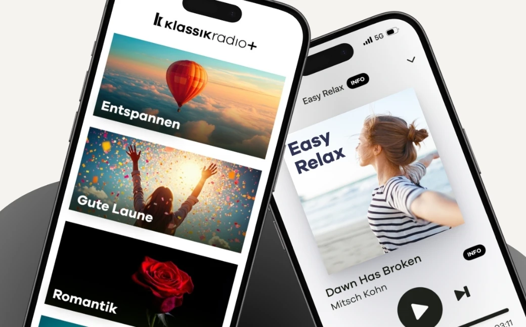 Klassik Radio Plus - Die Musik-App zum Entspannen und Genießen